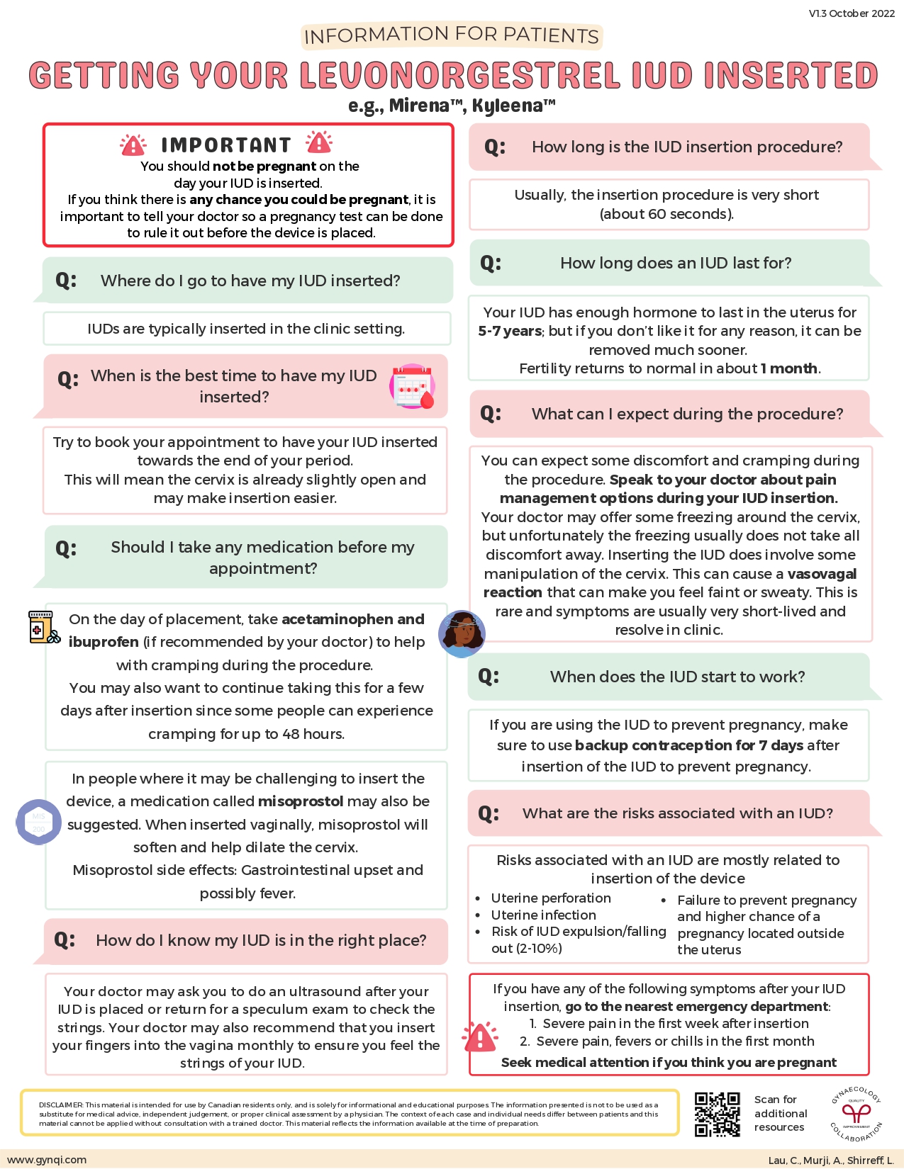 Getting Your Levonorgestrel IUD Inserted (PDF Download)