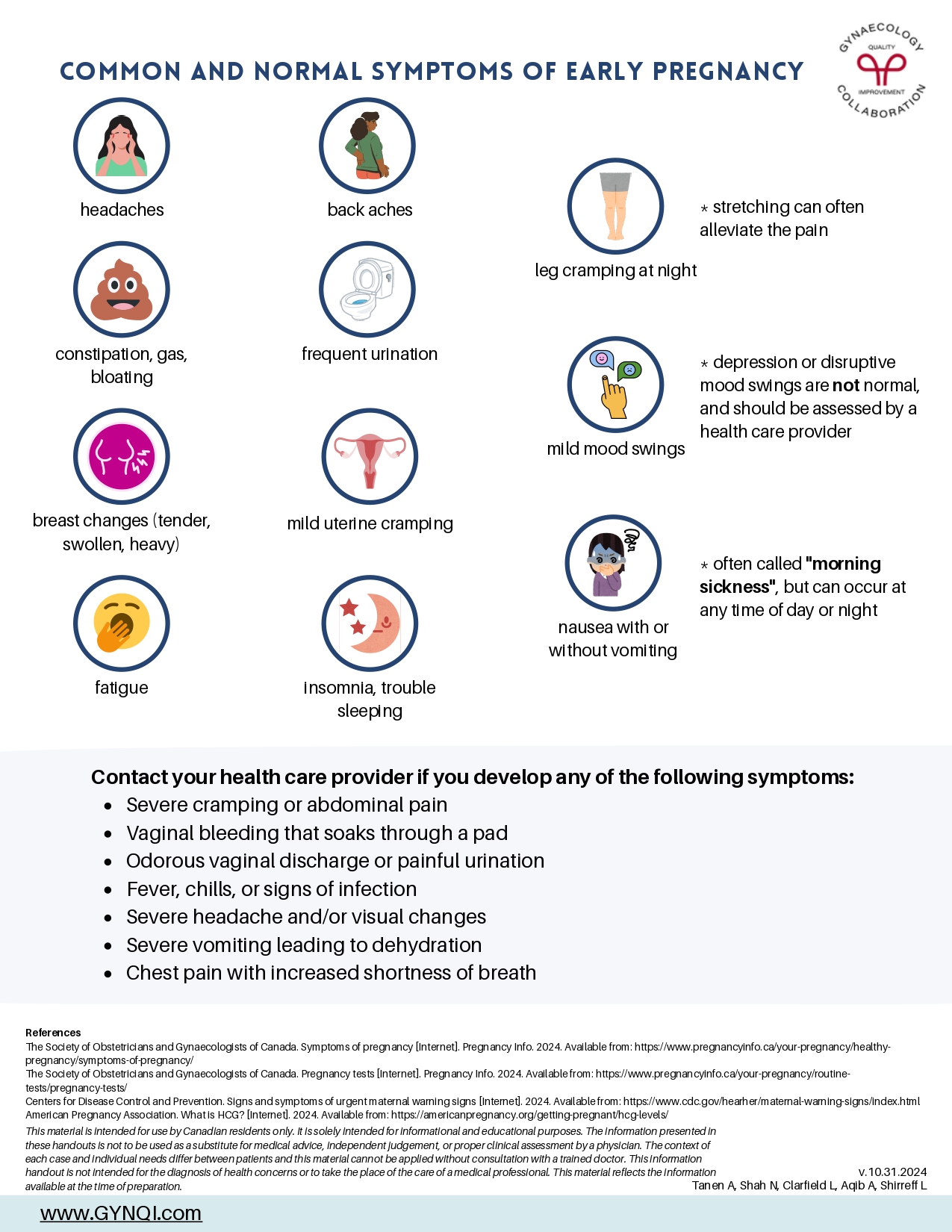 Diagnosis and Early Days of Pregnancy